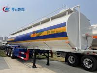 China SGS 3 Axle 40000L Q235 Steel Fuel Tanker Semi Trailer 40CBM for sale