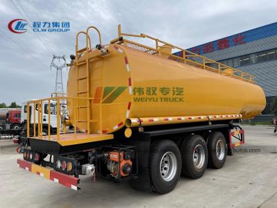 China 40-45cbm 3 Axle Carbon Steel Tank Semi Trailer for Edible Water Transport for sale