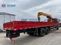 China Dongfeng 6x4 10t 12t 16t Truck Mounted Hydraulic Crane Straight Arm 12m Lifting Height for sale