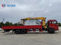 China Dongfeng 6x4 10t 12t 16t Truck Mounted Hydraulic Crane Straight Arm 12m Lifting Height for sale