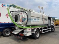 China Foton Aumark 10m3 12m3 High Pressure Vacuum Sludge Suction Truck 210HP Cummins for sale