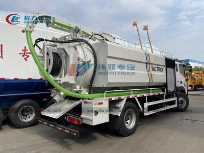 China Foton Aumark 10m3 12m3 High Pressure Vacuum Sludge Suction Truck 210HP Cummins for sale