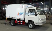 China Foton Forland 1 Ton Freezer Van Truck with 1000kg Capacity and -15°C Cooling for Meat Transport for sale