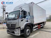 China Foton 10 Ton Seafood Transport Refrigerator Box Truck 5150x2080x2000mm Cargo Box for sale