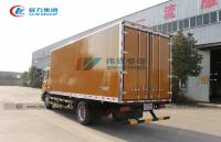 China Dongfeng 10-15 Ton Refrigerated Truck 9600x2450x2500mm Freezer Van for Food Transport for sale