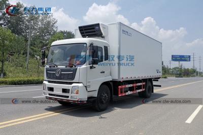 China Dongfeng 6.5m 7.8m Freezer Box Truck Refrigerated Van for Food Transport 180HP for sale