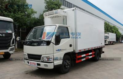 China JMC 5 Ton Small Refrigerator Truck 115HP for Fresh Fish Transport for sale