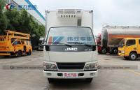 China JMC 5 Ton Small Refrigerator Truck 115HP for Fresh Fish Transport for sale