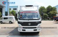 China Foton 2t 3t 4t Refrigerated Box Truck for Ice Cream Transport 130HP for sale