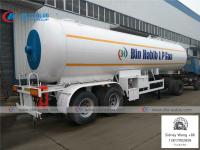 China 2 Axle 20MT 40000 Liters LPG Tank Semi Trailer for Propane Transport for sale