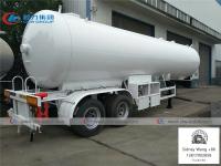 China 2 Axle 20MT 40000 Liters LPG Tank Semi Trailer for Propane Transport for sale