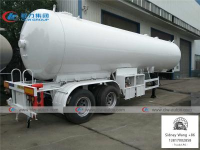 China 2 Axle 20MT 40000 Liters LPG Tank Semi Trailer for Propane Transport for sale