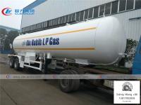 China 2 Axle 20MT 40000 Liters LPG Tank Semi Trailer for Propane Transport for sale