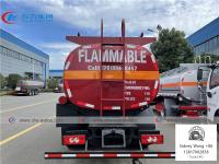 China Foton Aumark 4x2 8000L Fuel Tank Truck with Cummins 156 HP Engine for sale