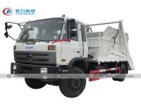 China Dongfeng 4x2 8m3 Skip Loader Swing Arm Garbage Truck Euro 3 170hp for sale