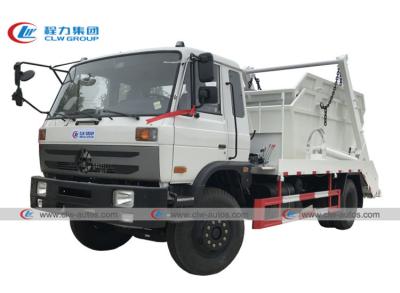 China Dongfeng 4x2 8m3 Skip Loader Swing Arm Garbage Truck Euro 3 170hp for sale