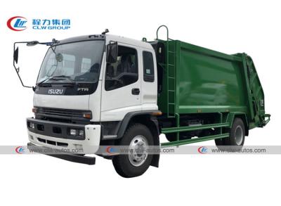 China ISUZU FTR 4x2 6 Wheeler 12CBM LHD Waste Collection Truck Euro 4 190HP for sale