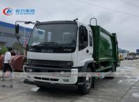 China ISUZU FTR 4x2 6 Wheeler 12CBM LHD Waste Collection Truck Euro 4 190HP for sale