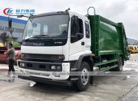 China ISUZU FTR 4x2 6 Wheeler 12CBM LHD Waste Collection Truck Euro 4 190HP for sale