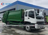 China ISUZU FTR 4x2 6 Wheeler 12CBM LHD Waste Collection Truck Euro 4 190HP for sale