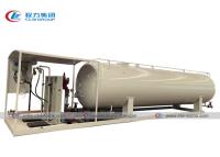 China 25000L 12.5MT Explosion Proof LPG Cylinder Refilling Plant Skid Station for sale
