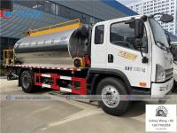 China FAW 4x2 Left Hand Drive 10000 Liters Asphalt Distributor Truck Bitumen Spreader for sale
