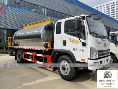 China FAW 4x2 Left Hand Drive 10000 Liters Asphalt Distributor Truck Bitumen Spreader for sale