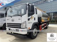 China FAW 4x2 Left Hand Drive 10000 Liters Asphalt Distributor Truck Bitumen Spreader for sale