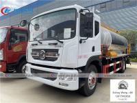 China Dongfeng D9 Duolicar 10000L Asphalt Distributor Bitumen Spreader Truck 4x2 for sale
