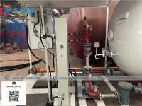 China 25cbm Q345R LPG Cylinder Filling Station Mobile Skid Station 25000 Liters for sale