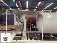 China 25cbm Q345R LPG Cylinder Filling Station Mobile Skid Station 25000 Liters for sale