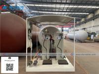 China 25cbm Q345R LPG Cylinder Filling Station Mobile Skid Station 25000 Liters for sale