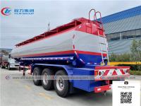 China 42,000 Liter 30-35 Ton Tri-Axle Fuel Transport Semi-Trailer with BPW/FUWA Axles and Multiple Compartments for sale