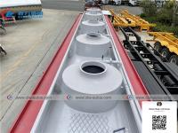 China 42,000 Liter 30-35 Ton Tri-Axle Fuel Transport Semi-Trailer with BPW/FUWA Axles and Multiple Compartments for sale