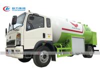 China Sinotruk HOWO 160HP 15000L RHD LPG Bobtail Tanker Truck for Gas Dispensing for sale