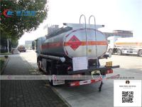 China SINOTRUK HOWO 4x2 8000 Liters Gasoline Tank Truck with Dispenser 120HP for sale