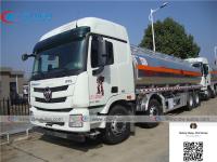 China Foton Auman 8x4 Gasoline Tanker Truck 25000L 30000L Capacity with 199kw Engine and Euro 3 Emission Standard for sale