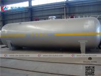 China 50m3 50000 Liter Liquid Ammonia Storage Tank 25 Ton Capacity Q345R Steel ASME GB Standard for sale