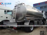 China JAC 6x2 20000 Liters Stainless Steel Fuel Tanker Truck for Diesel Gasoline Transport for sale