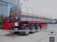 China 3 Axle 46CBM Aluminum Alloy Asphalt Bitumen Tanker Semi Trailer 46000L for sale