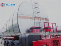 China 3 Axle 46CBM Aluminum Alloy Asphalt Bitumen Tanker Semi Trailer 46000L for sale