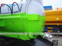 China Dongfeng Furuica 4x2 3000L Mini Vacuum Sewage Suction Truck 90hp for sale