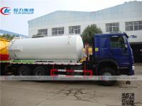 China SINOTRUK HOWO 6x4 371HP 15000L Vacuum Sewer Truck Sewage Suction Tanker for sale