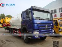 China SINOTRUK HOWO 6x4 371HP 15000L Vacuum Sewer Truck Sewage Suction Tanker for sale