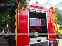 China Sinotruk Howo 4x2 5cbm 5000L Water Tank Fire Fighting Truck with CB10/60 Pump for sale