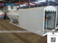 China 10000 Liters 5 Tons LPG Skid Station Carbon Steel Q345R Tank 380V 5.5KW for sale