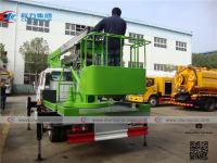 China ISUZU 4x2 16m Truck Mounted Aerial Work Platform Folded Arm 200kg Bucket for sale
