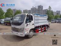 China Foton Forland 4000 Liters Water Bowser Truck 4x2 Diesel 120HP Water Sprinkler for sale