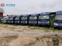 China Foton Forland 5cbm Carbon Steel Fuel Tank Truck 5000L Diesel Oil Tanker for sale
