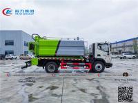 China Foton Forland 8000L Vacuum Suction Truck with 4000L Water Tank and High Pressure Cleaning for sale